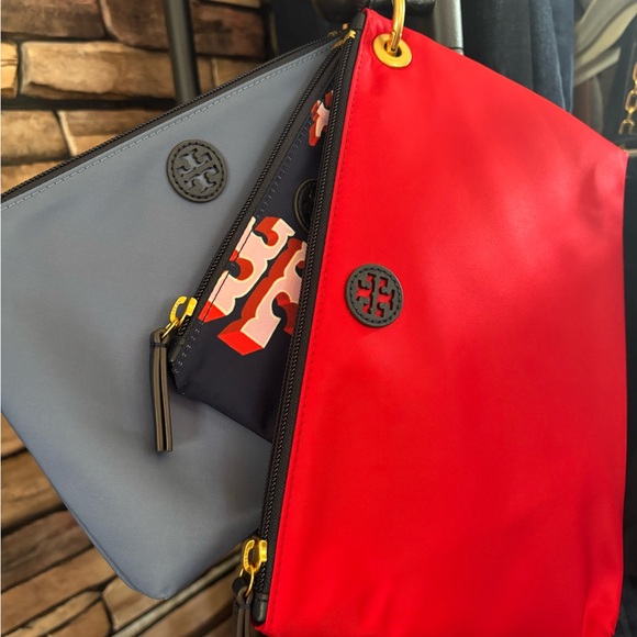 Tory Burch | Bags | Tory Burch Set Of 3 Bags | Poshmark